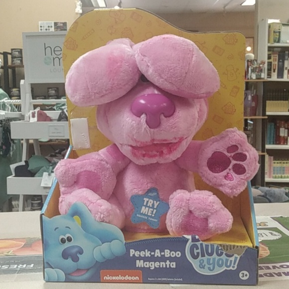 Nickelodeon | Toys | Blues Clues You Peekaboo Magenta | Poshmark